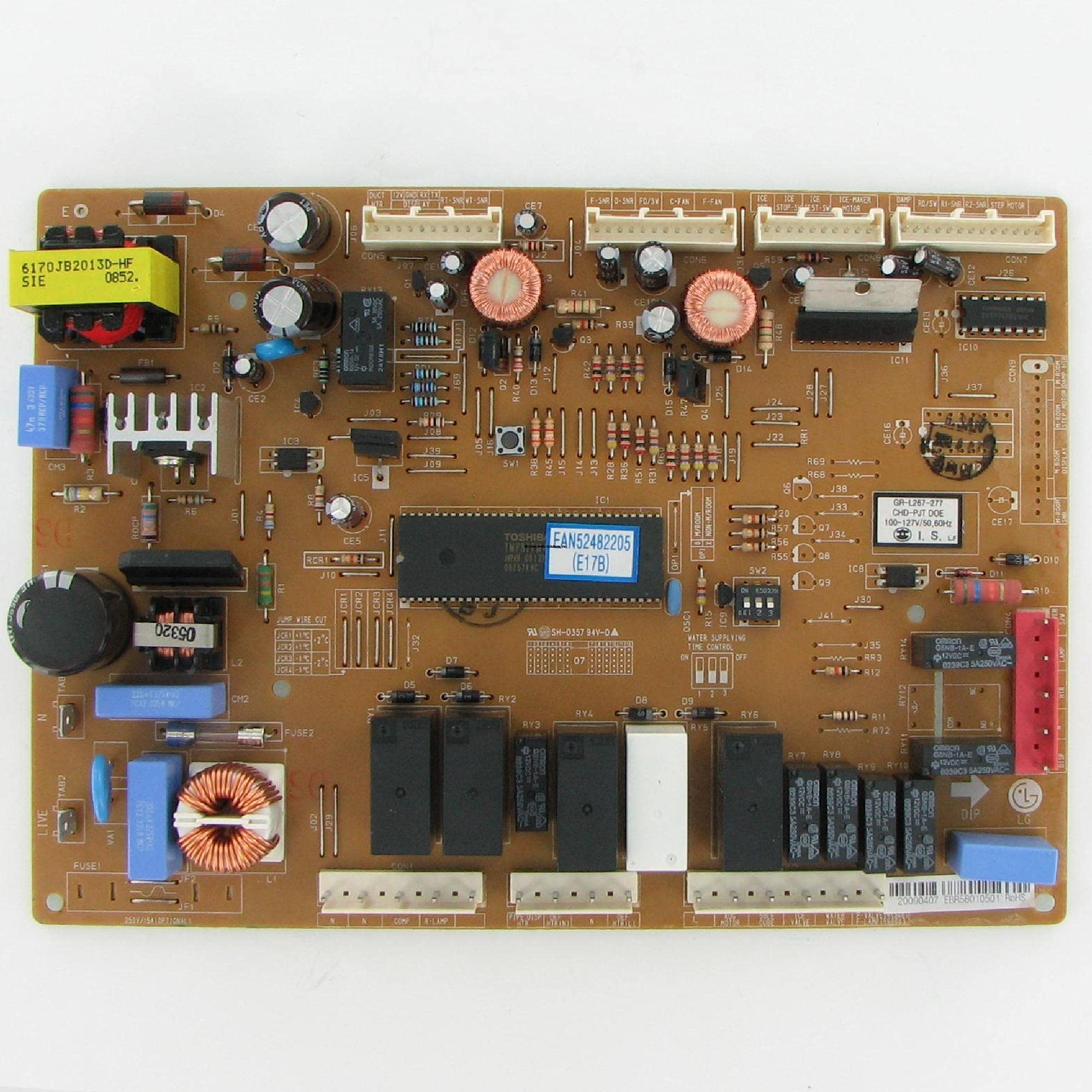 CoreCentric Remanufactured Refrigerator Electronic Control Board Replacement for LG EBR58010501