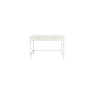 safavieh home collection filbert distressed white 2-drawer writing desk dsk5701a