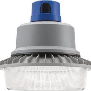 Outdoor BGR P2 LED Dusk-to-Dawn Security Light in Grey 4000k