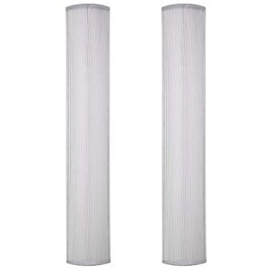 filter-monster – replacement hepa filters, 2 pack – compatible with therapure tpp240f filter for therapure tpp230h, tpp240, and tpp240d air purifiers