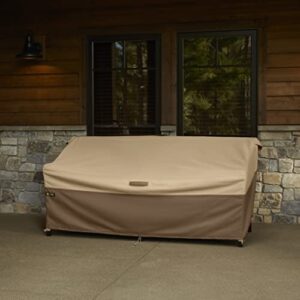 Classic Accessories Veranda's Best Waterproof Patio Sofa/Loveseat Cover, 88 x 40 x 34 Inch