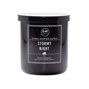 dw home richly scented stormy night single wick candle