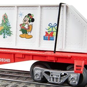 Lionel Mickey & Friends Christmas Flatcar with Girders, O Gauge