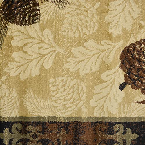 Mayberry Rug Baton Rouge Area Rug, 7'10"x9'10", Antique