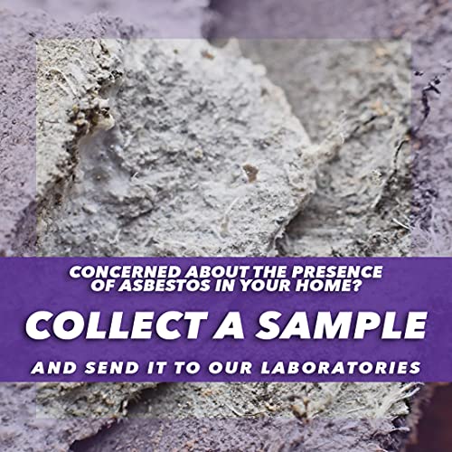 PRO-LAB Asbestos Test Kit - You Collect 2 Samples, We Analyze Them. Emailed Results Within 1 Week (5 Business Days) Includes Return Mailer and Expert Consultation. Lab Fee Included