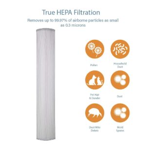 Filter-Monster – Replacement HEPA Filters, 2 Pack – Compatible with Therapure TPP240F Filter for Therapure TPP230H, TPP240, and TPP240D Air Purifiers