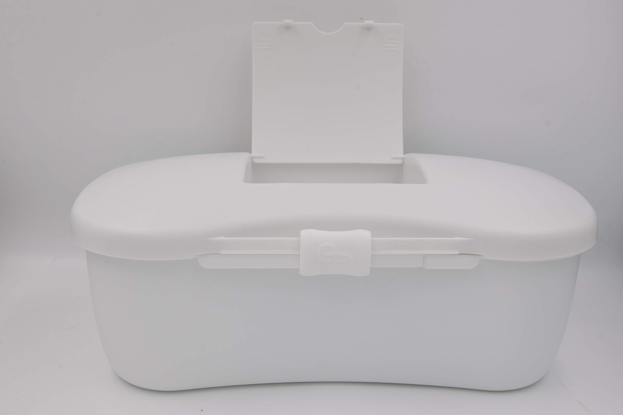 Joyboxx + Playtray Limited Edition - The #1 Toy Box for Adults - Hygienic Clean and Lock Storage System, Made in The USA, Non-Toxic, Recyclable (White and White)