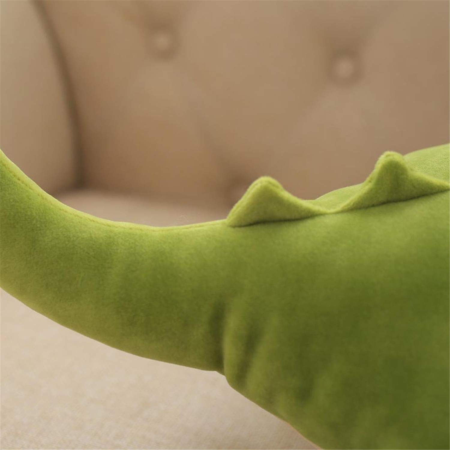 LERORO Stuffed Animals Alligator Toys Pillows The Crocodile Plush Green 16 Inch (40CM) - Super Soft Cuddly Dolls, Green