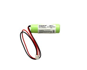 hqrp emergency exit light battery compatible with unitech aa900mah, osa268 osi osa-268, minbo aa-1000, lithonia exr led el m6 kr-aa900mah kraa900mah elb cs01 lithonia elbcs01 custom-332 bst daa900bt