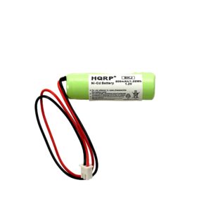 HQRP Emergency Exit Light Battery Compatible with Unitech AA900mAh, OSA268 OSI OSA-268, MINBO AA-1000, Lithonia EXR LED EL M6 KR-AA900MAH KRAA900MAH ELB CS01 Lithonia ELBCS01 CUSTOM-332 BST DAA900BT