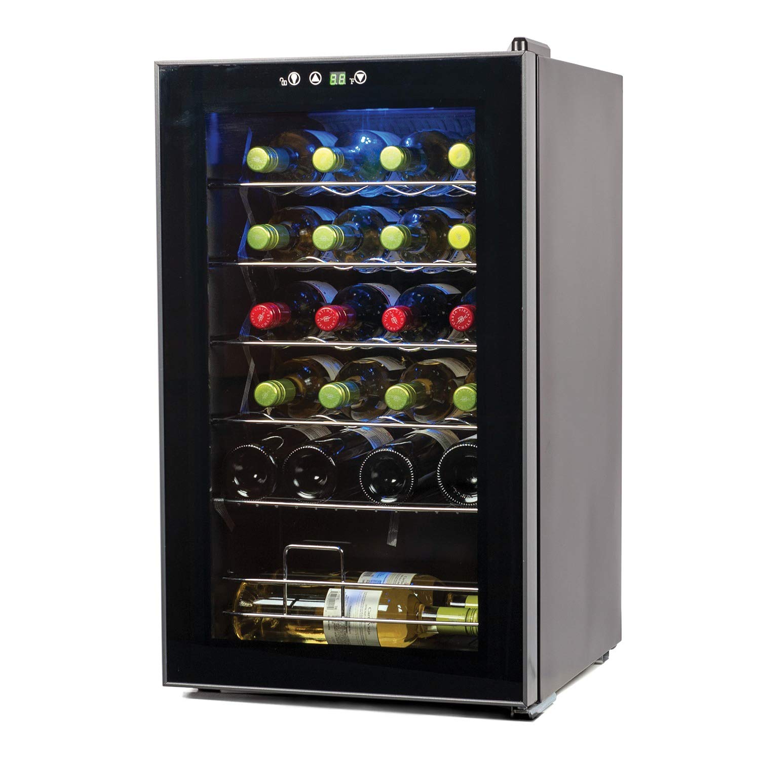 BLACK+DECKER BD61526 Wine Cellar 24-bottle capacity, black