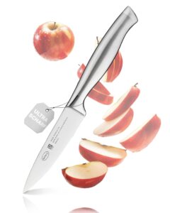 rosle basics line stainless steel pairing knife, 3.5-inch blade