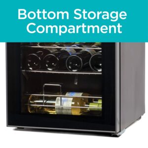 BLACK+DECKER BD61526 Wine Cellar 24-bottle capacity, black