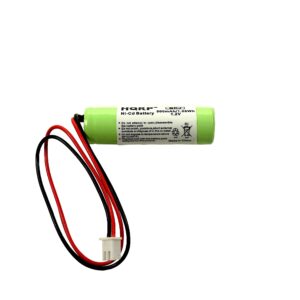 HQRP Emergency Exit Light Battery Compatible with Unitech AA900mAh, OSA268 OSI OSA-268, MINBO AA-1000, Lithonia EXR LED EL M6 KR-AA900MAH KRAA900MAH ELB CS01 Lithonia ELBCS01 CUSTOM-332 BST DAA900BT