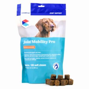 joint mobility pro soft chews for dogs, over 60 lb, 120 ct