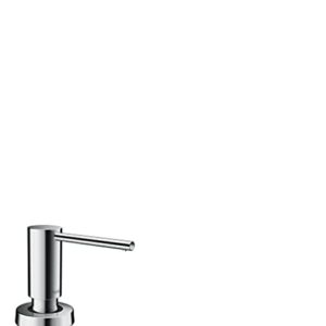 Talis S High Arc Chrome Kitchen Faucet + Soap Dispenser + Base Plate