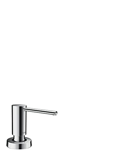 Talis S High Arc Chrome Kitchen Faucet + Soap Dispenser + Base Plate