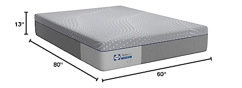 Sealy Posturepedic Hybrid Lacey Soft Feel Mattress and 9-Inch Foundation, Queen