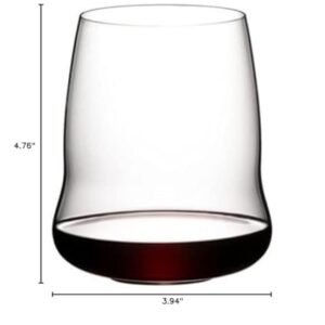 Riedel Stemless Wings Cabernet Sauvignon Wine Glass, Set of 4