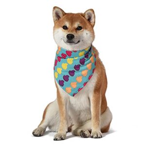 Peeps for Pets Chick Rainbow Print Dog Bandana, Medium/Large | Large Dog Bandana Officially Licensed Pet Product | Cute, Soft, Machine Washable Dog Apparel & Accessories for All Dogs