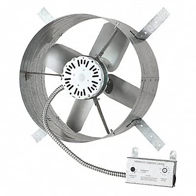 Gable Attic Ventilator,120V,1650 CFM