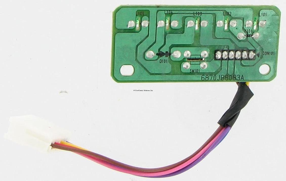 CoreCentric Remanufactured Refrigerator User Interface Replacement for LG 6871JB2036D