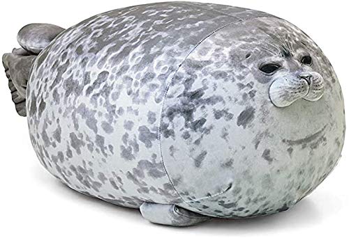 ETAOLINE Chubby Blob Seal Pillow Cute Seal Plush Toy Cotton Stuffed Animals (Small)