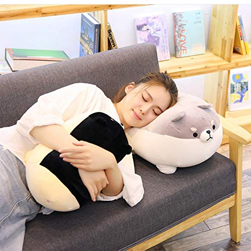 OUKEYI Stuffed Animal Shiba Inu Plush Dog Toy Anime Corgi Kawaii Plush Soft Pillow, Plushies Shiba Inu Plush Plush Toy Pillows Doll Dog,Plush Toy Gifts for Girl Boy (16 inch)