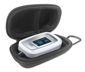 dailyu travel case for beurer po30 fingertip pulse oximeter(case only)