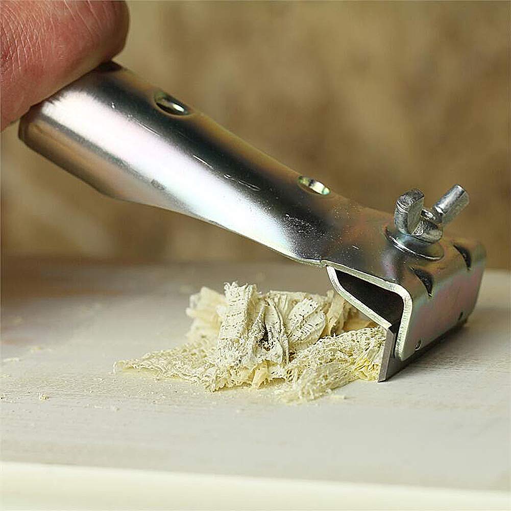 TJATSE Premium Paint Scraper Heavy Duty 2" Carbide Blade General-purpose Scraper for Removing Paint, Varnish, Wood, Glue