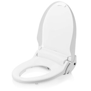 Brondell CL1700 Swash Round Advanced Bidet Seat, Fits Round Toilets, White