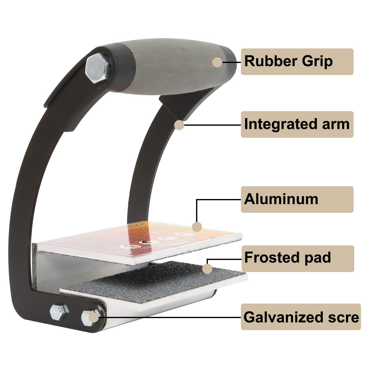 Plywood and Sheetrock Panel Carrier, Auto Adjusting Plywood Carrier Tool, Heavy Duty Gripper, Lifter and Carrying Tool, Drywall Hand Clamps Tools with Single Hand for Carpenter