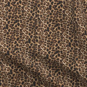 Spoonflower Fabric - Cheetah Leopard Brown Tan Printed on Petal Signature Cotton Fabric Fat Quarter - Sewing Quilting Apparel Crafts Decor