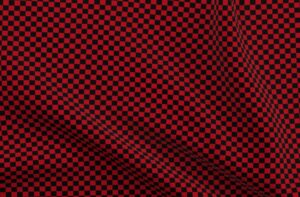 spoonflower fabric - inch black dark red checkerboard squares check printed on petal signature cotton fabric fat quarter - sewing quilting apparel crafts decor