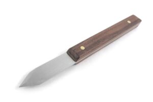 mikov v2004069 super thin blade dual bevel marking knife 0.030 inch thick blade 1/2 inch wide 1-7/8 long with rosewood handle stainless steel hardened to hrc 57