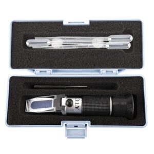 Toolly DEF Refractometer for Measuring Diesel Exhaust Fluid Concentration of Diesel Engines, Urea Ablue AUS32 Concentraction Measuring Tool, with ATC Function