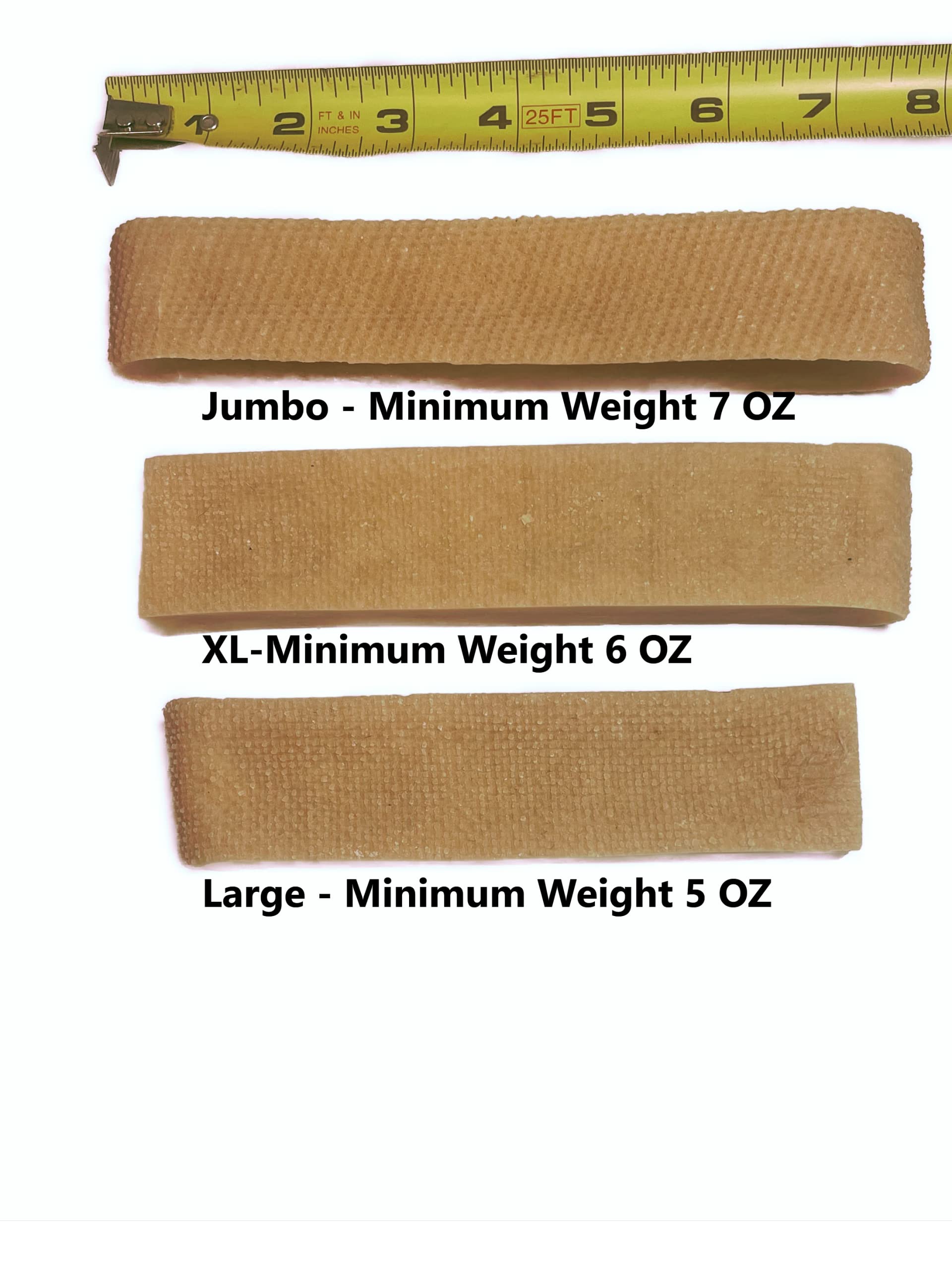 Jumbo Size (7-8ozs), Durkha, Himalayan Chews. Long Lasting, Yak Cheese Chews for Large Dogs & Aggressive Chewers, Natural, Healthy Cheese Stick | Does Not Stain Carpets or Furnitures.