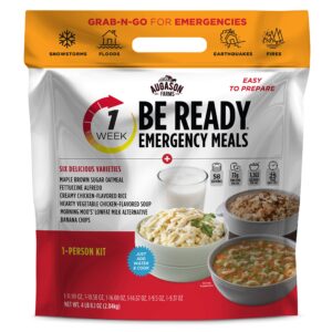 augason farms be ready 1-week emergency food supply