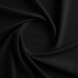 zelouf fabrics laguna scuba knit, black - 57/58" - fabric by the yard - solid, printed, and novelty fabrics ideal for sewing garments, wedding dresses, costumes, tablecloths, crafts, and diy…