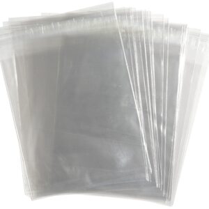 Cousin DIY Seal, 4.75 x 5.75 inch-50 Pack Self Seling Storage Bags, Clear