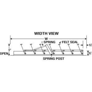 Ceiling Shutter,35 Long,40 Wide