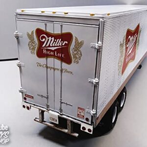 AMT Fruehauf 40' Semi Trailer (Miller Beer) 1:25 Scale Model Kit