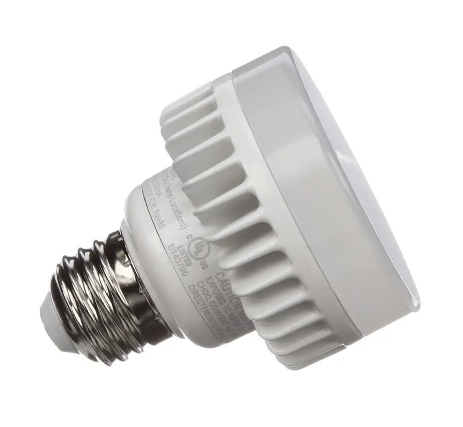 Component Hardware 10W Cool White LED Bulb for Dry/Damp Applications