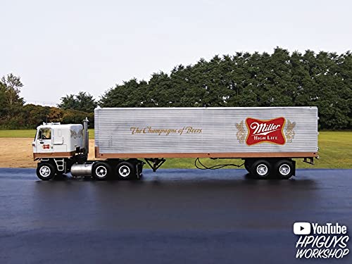 AMT Fruehauf 40' Semi Trailer (Miller Beer) 1:25 Scale Model Kit