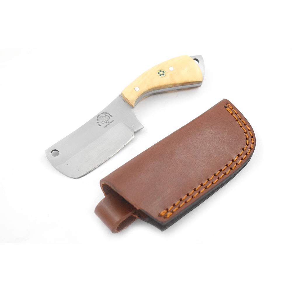 Wild Turkey Handmade Collection Fixed Blade Mini Chef Cleaver