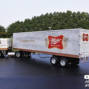 AMT Fruehauf 40' Semi Trailer (Miller Beer) 1:25 Scale Model Kit