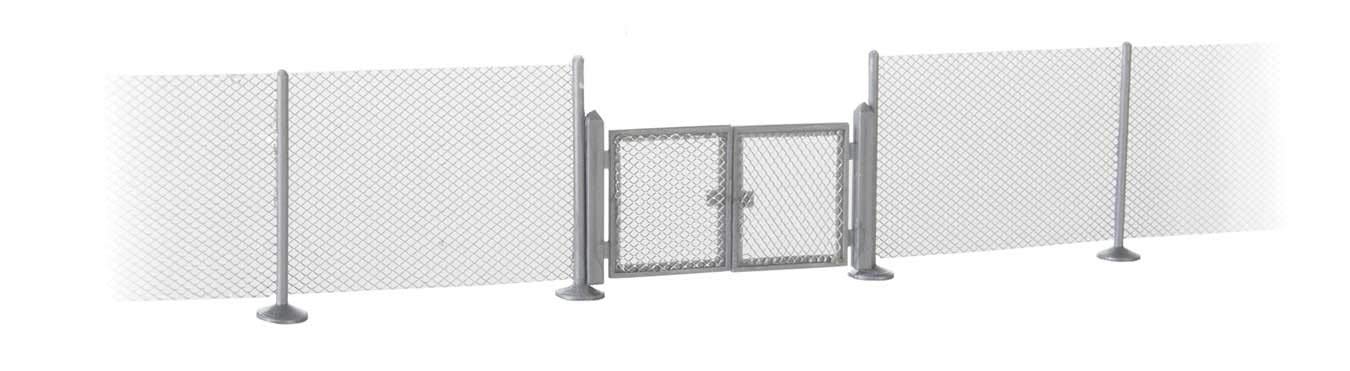 Walthers SceneMaster HO Scale Metal Industrial FenceChain Link Style Mesh, 4188