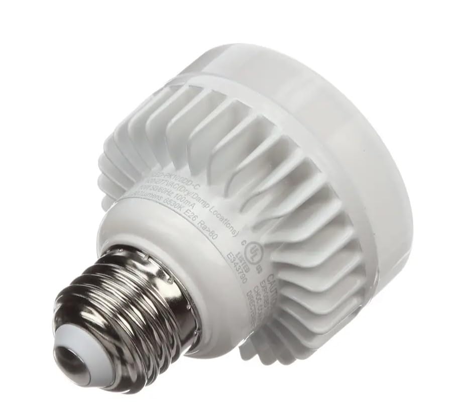 Component Hardware 10W Cool White LED Bulb for Dry/Damp Applications