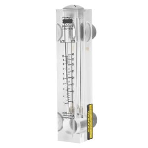 adjustable knob 1-10gpm water liquid meter, lzm-25 0.6 mpa acrylic plexiglass liquid inline flowmeter, for measuring rate of liquid medium