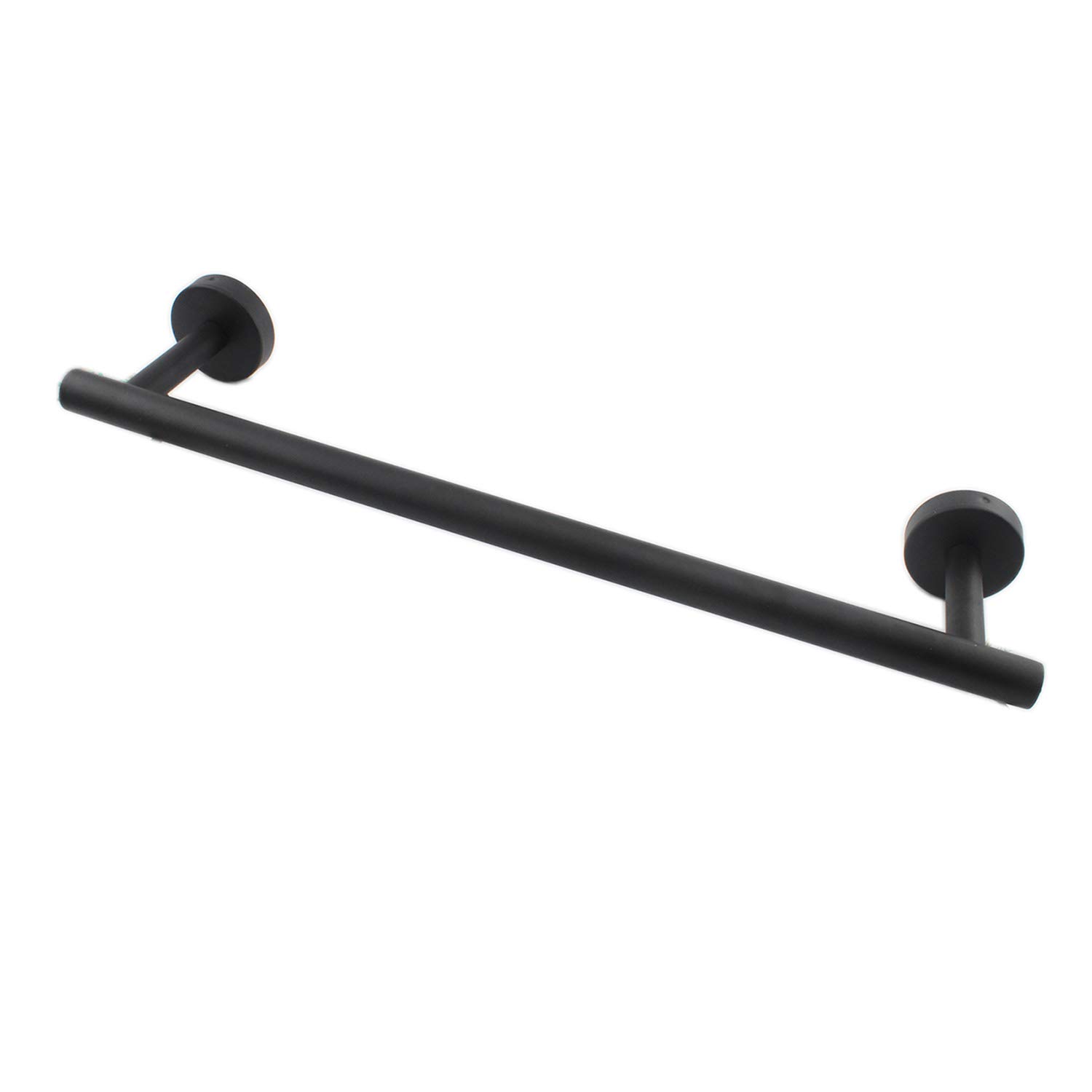 12 Inches Hand Towel Bar,ULIFESTAR Bathroom Towel Holder Kitchen Dish Cloth Hanger Stainless Steel Bath Towel Rack Heavy Duty Wall Mounted Towel Holder Black